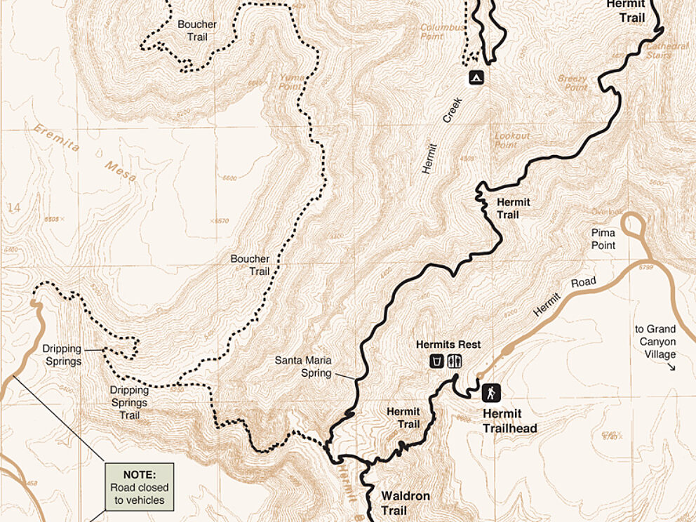 Hermit Trail | Grand Canyon Conservancy
